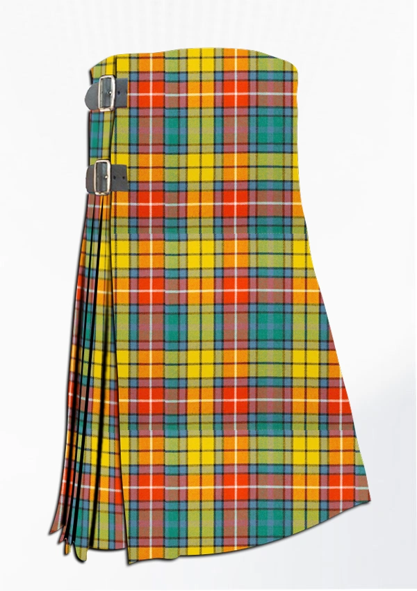 Hand Made Buchanan Ancient Tartan Kilt - SCOTLANDCLOTHING.COM